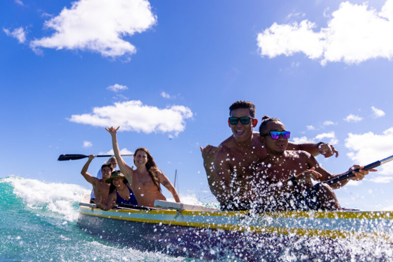 Outrigger Canoe Surfing - Sunset Magazine