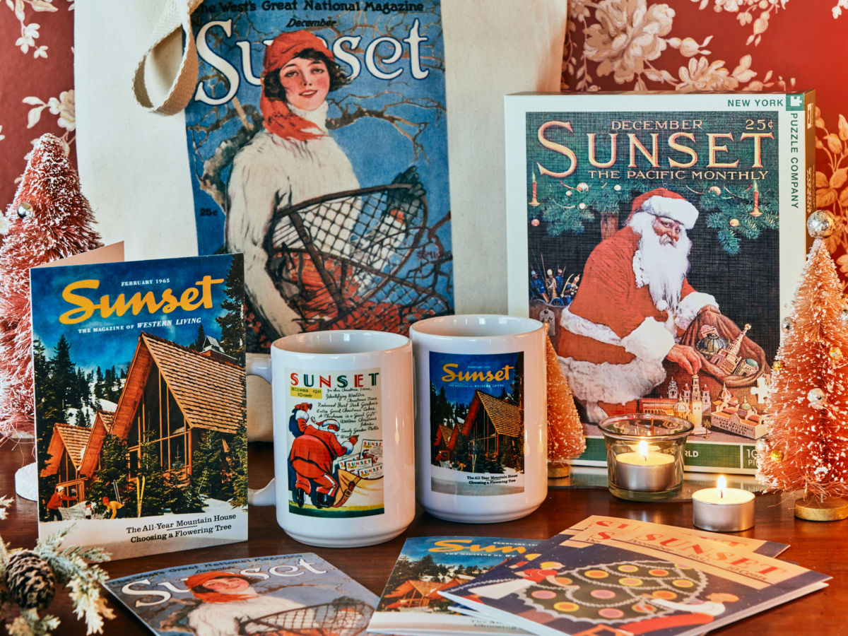 Old Photos From Sunset Magazine Sunset Magazine Large Paper Poster,