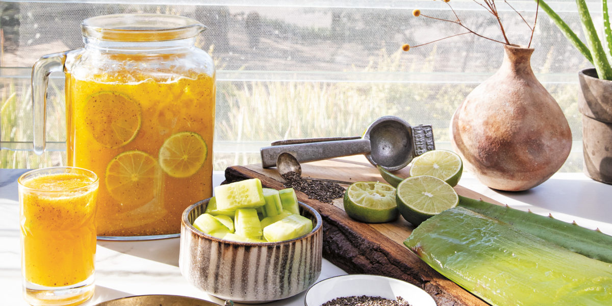 Cucumber Aloe Vera Drink Recipe - Sunset Magazine
