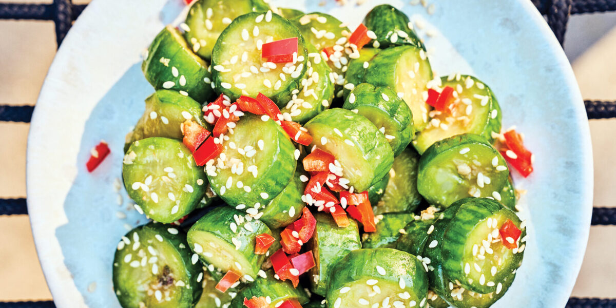 Cold Cucumber Salad Recipe - Sunset Magazine