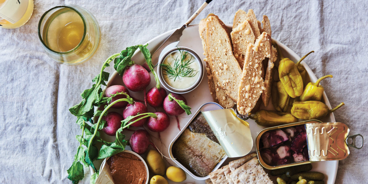 Tinned Fish Tray Recipe - Sunset Magazine