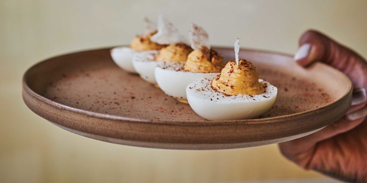 Deviled Eggs Recipe from Keith Corbin - Sunset Magazine