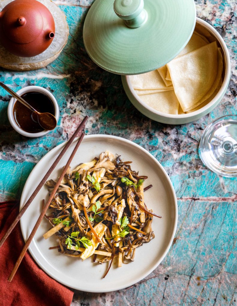 Mu Shu Mushroom Recipe - Sunset Magazine