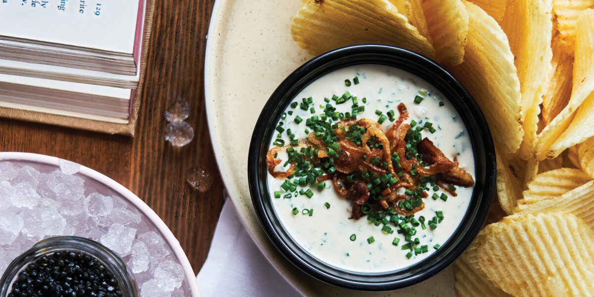 Spring Onion Dip Recipe - Sunset Magazine