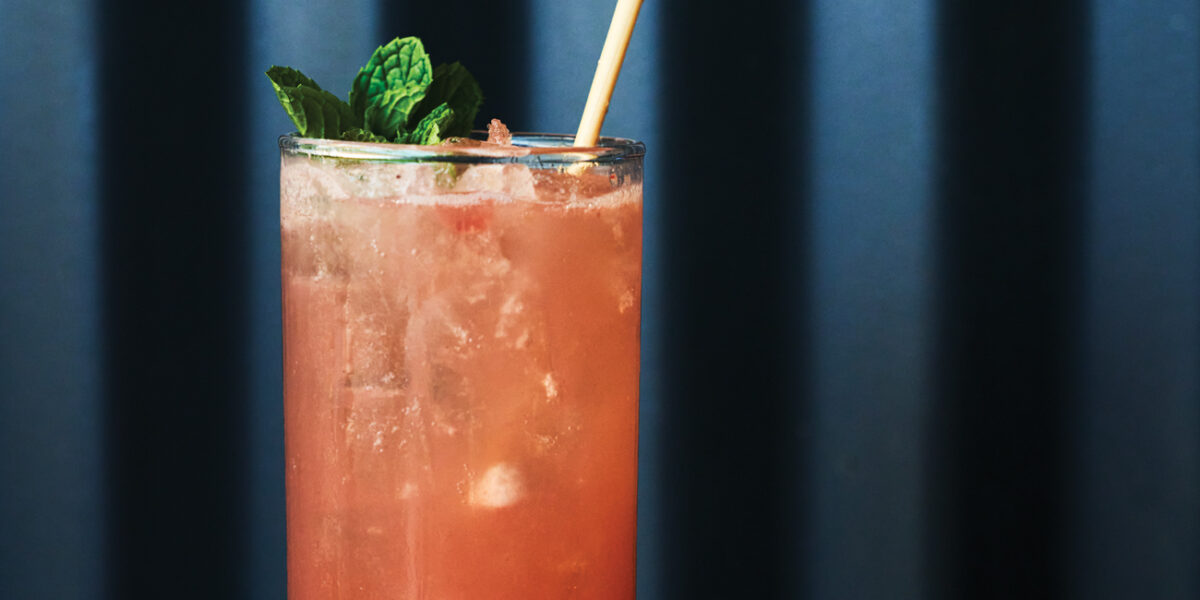 Peach Cooler Recipe - Sunset Magazine